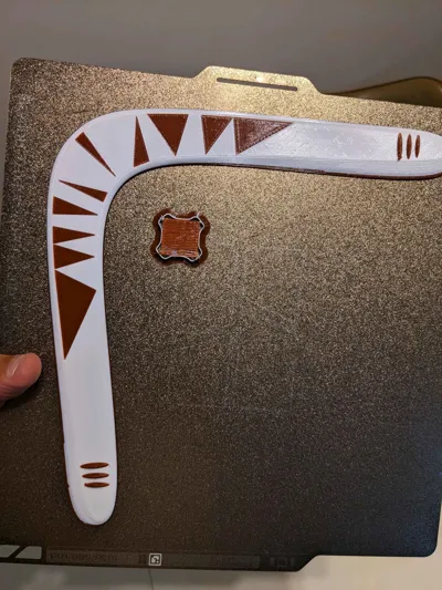 The Superang Boomerang! by KyleJay.3DP MakerWorld: Download Free 3D Models