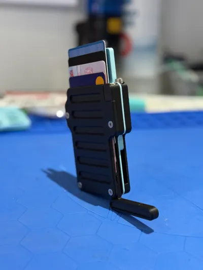 Wallie - Lever Action Wallet by SMACKMAX MakerWorld: Download Free 3D Models