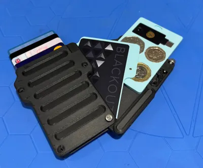 Wallie - Lever Action Wallet by SMACKMAX MakerWorld: Download Free 3D Models