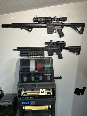 AR-15 MAGWELL WALL MOUNT by PF3d_designs MakerWorld: Download Free 3D ...