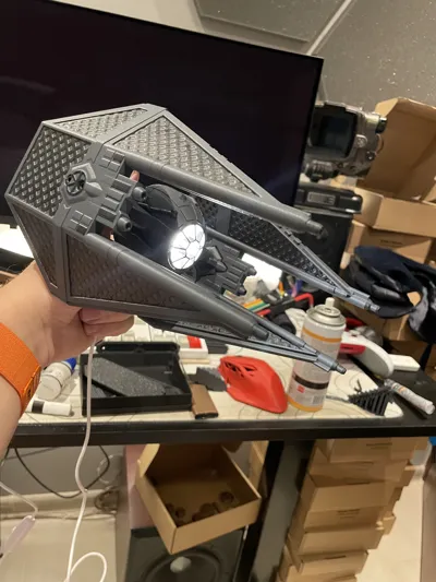 Tie Interceptor Desk Lamp LED kit 001 by fay3dlab MakerWorld: Download ...