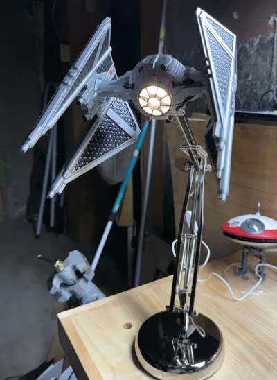 Tie Interceptor Desk Lamp LED kit 001 by fay3dlab MakerWorld: Download ...