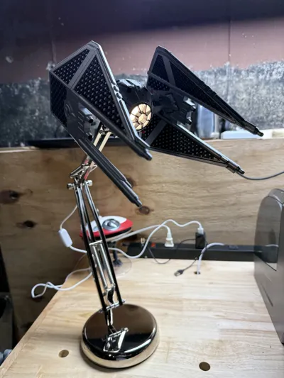 Tie Interceptor Desk Lamp LED kit 001 by fay3dlab MakerWorld: Download ...