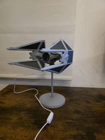 Tie Interceptor Desk Lamp LED kit 001 by fay3dlab MakerWorld: Download ...
