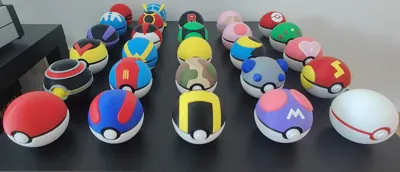 Master Ball by N3D MakerWorld: Download Free 3D Models