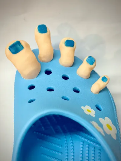 CROC TOES JIBBITZ by RETIRED BUDS 3D PRINTING MakerWorld: Download Free ...
