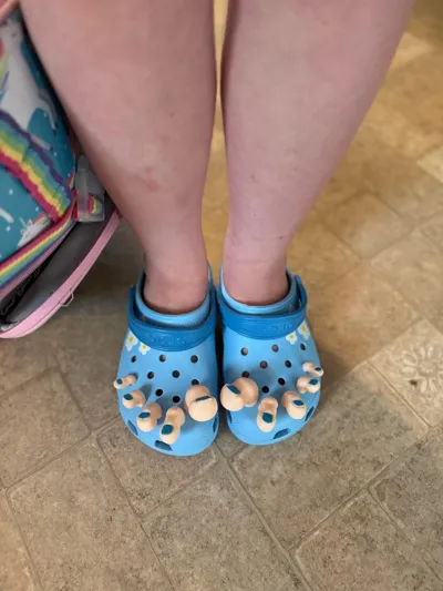 CROC TOES JIBBITZ by RETIRED BUDS 3D PRINTING MakerWorld: Download Free ...