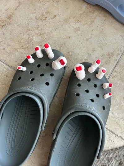 CROC TOES JIBBITZ by RETIRED BUDS 3D PRINTING MakerWorld: Download Free ...