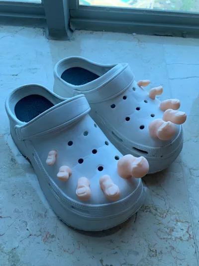 CROC TOES JIBBITZ by RETIRED BUDS 3D PRINTING MakerWorld: Download Free ...