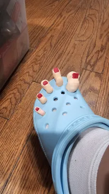 CROC TOES JIBBITZ by RETIRED BUDS 3D PRINTING MakerWorld: Download Free ...