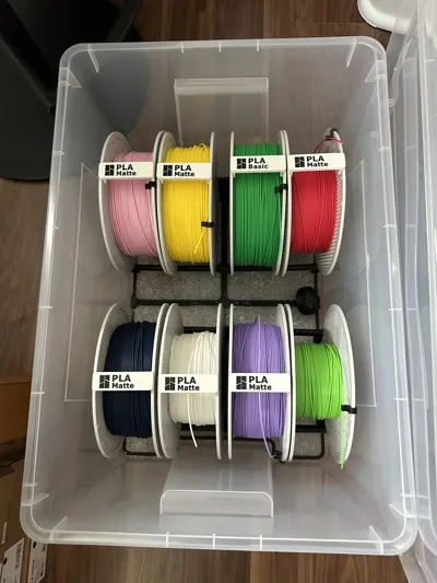 Bambu Lab Filament Clip Label Remixed by Drucktyp - MakerWorld