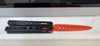Butterfly Knife (Balisong) by ZEAKUAL MakerWorld: Download Free 3D Models
