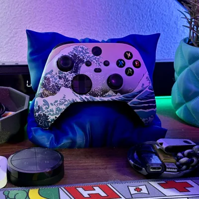 Xbox controller pillow stand by D4V3IG MakerWorld: Download Free 3D Models