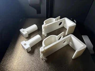 Under-Desk Cable Holder | Clamp by Matthew Ghost MakerWorld: Download ...