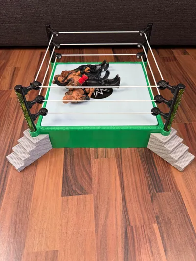 WWE Steel Stairs - Free 3D Print Model - MakerWorld