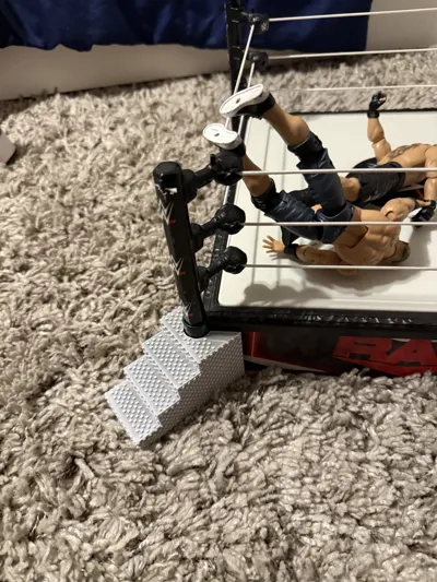 WWE Steel Stairs - Free 3D Print Model - MakerWorld