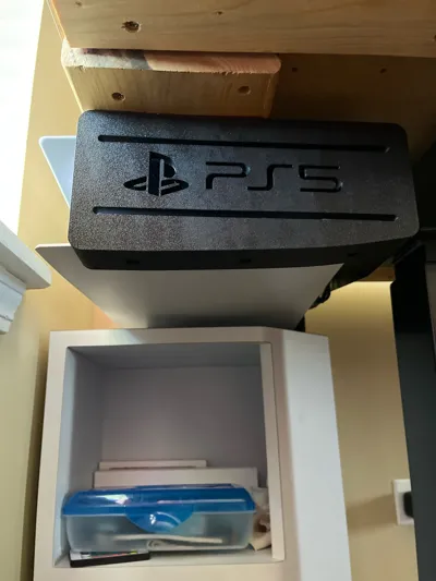 PS5 Under Desk Mount - Version Disc by Arthalino DesignMakerWorld ...