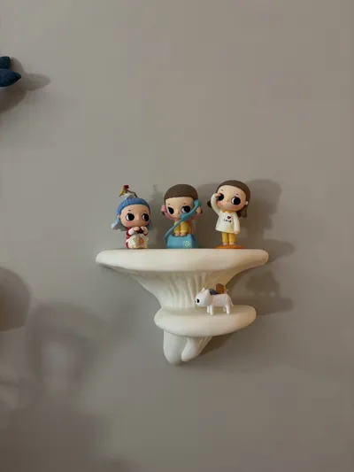 Mushroom Shelf by Shotime369 MakerWorld: Download Free 3D Models