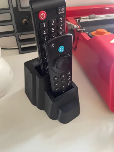 Remote Control Holder - Free 3D Print Model - MakerWorld