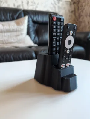 Remote Control Holder - Free 3D Print Model - MakerWorld