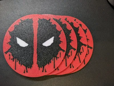Deadpool Coaster by Crafted Creations MakerWorld: Download Free 3D Models