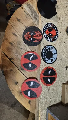 Deadpool Coaster by Crafted Creations MakerWorld: Download Free 3D Models