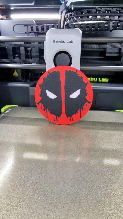 Deadpool Coaster by Crafted Creations MakerWorld: Download Free 3D Models