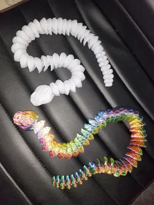 ARTICULATED RATTLE SNAKE!!! PRINT IN PLACE! by TomczukCustoms ...