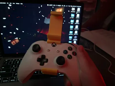 Xbox Controller Phone Mount for Narrow/Thick Phone - Free 3D Print ...