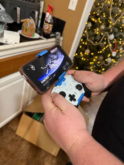 Xbox Controller Phone Mount for Narrow/Thick Phone - Free 3D Print ...