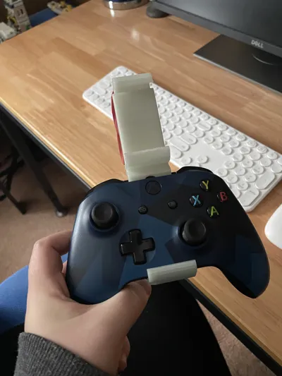 Xbox Controller Phone Mount for Narrow/Thick Phone - Free 3D Print ...