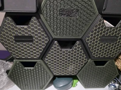 Modular Hex Storage - Free 3D Print Model - MakerWorld