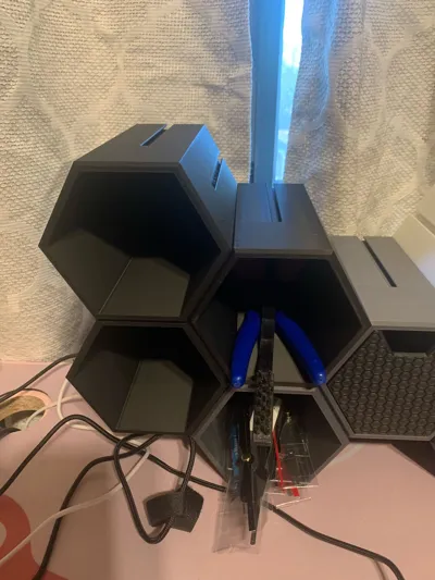 Modular Hex Storage by ByteSlinger MakerWorld: Download Free 3D Models