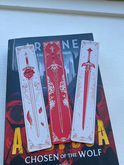 "Blade & Blossom" - Bookmarks Set by C3D MakerWorld: Download Free 3D ...