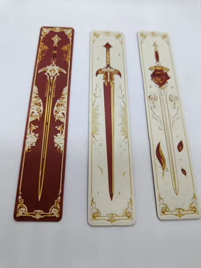 "Blade & Blossom" - Bookmarks Set by C3D - MakerWorld