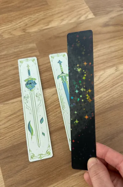 "Blade & Blossom" - Bookmarks Set by C3D MakerWorld: Download Free 3D ...