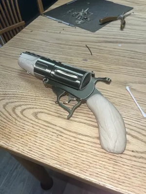 Fallout Ghoul Revolver Single Color Remix Remixed by Faran3D - MakerWorld