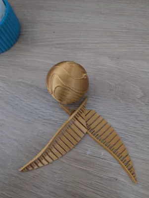 Harry Potter Golden Snitch / Goldener Schnatz by Zentral_E MakerWorld ...