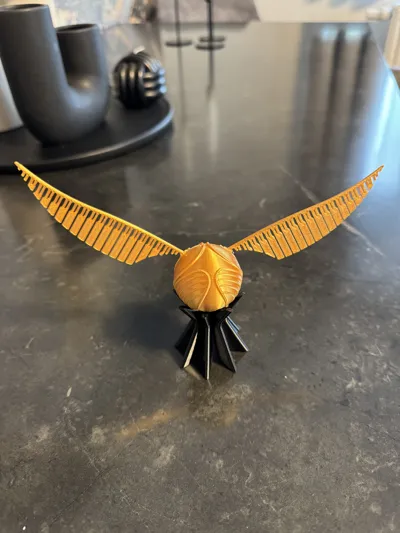 Harry Potter Golden Snitch / Goldener Schnatz by Tobbse612 - MakerWorld