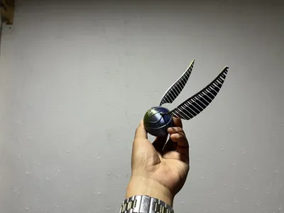 Harry Potter Golden Snitch / Goldener Schnatz - Free 3D Print Model ...