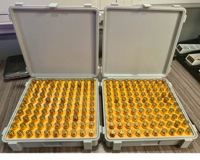 Ammo Box 9mm 100 rounds Ammunition Storage Ammo by ildarcheg MakerWorld ...