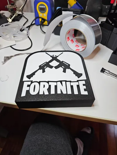 Fortnite LED Light Box by MFDesigns3D - MakerWorld