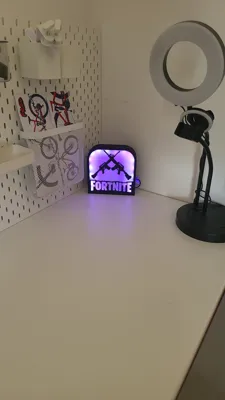 Fortnite LED Light Box by MFDesigns3D - MakerWorld