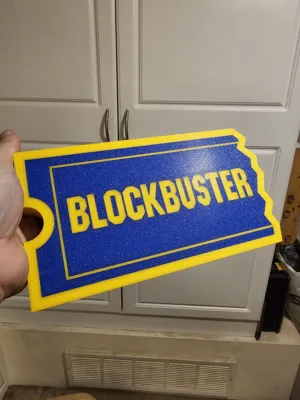 Blockbuster Lightbox by Forg3D Design MakerWorld: Download Free 3D Models