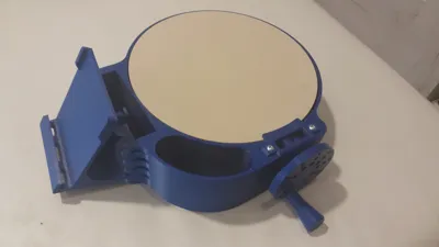 Hand crank turntable / 3D scanner table Remixed by ABDELat MakerWorld ...