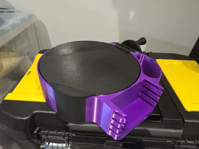 Hand crank turntable / 3D scanner table Remixed by ABDELat MakerWorld ...