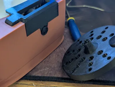 Hand crank turntable / 3D scanner table Remixed by ABDELat MakerWorld ...