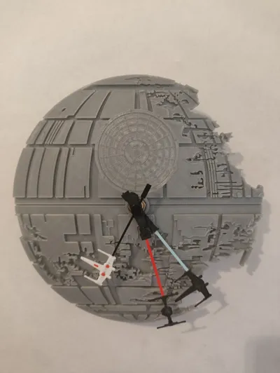 Star wars clock hands by zenzmatz - MakerWorld