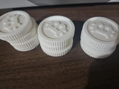 Bitcoin (BTC) - Coin - Free 3D Print Model - MakerWorld