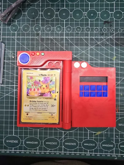 Pokémon Pokedex para 33 O 66 cartas - Modelo de impresión 3D gratuito ...